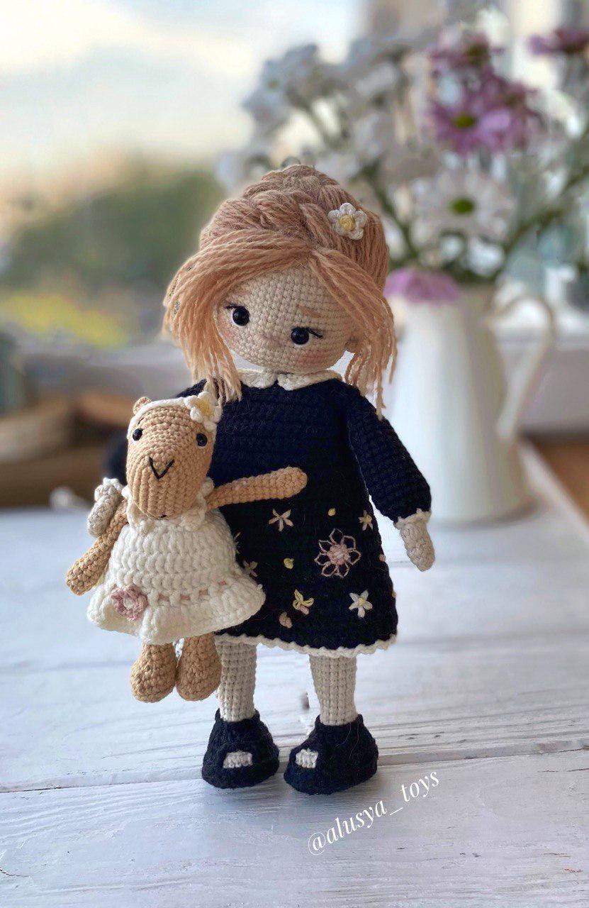 Crochet Doll Pattern Sophia - Etsy