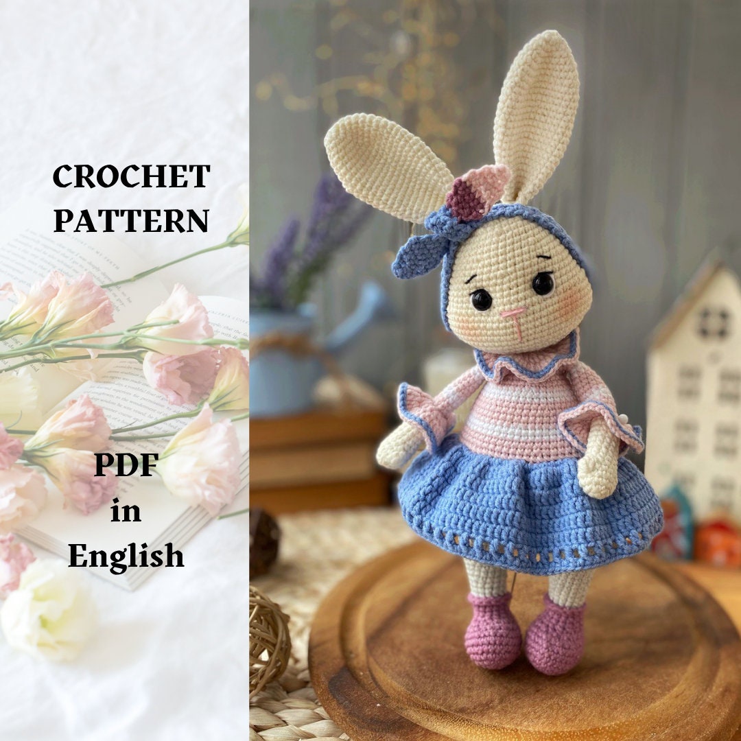 Crochet Pattern Bunny - Etsy