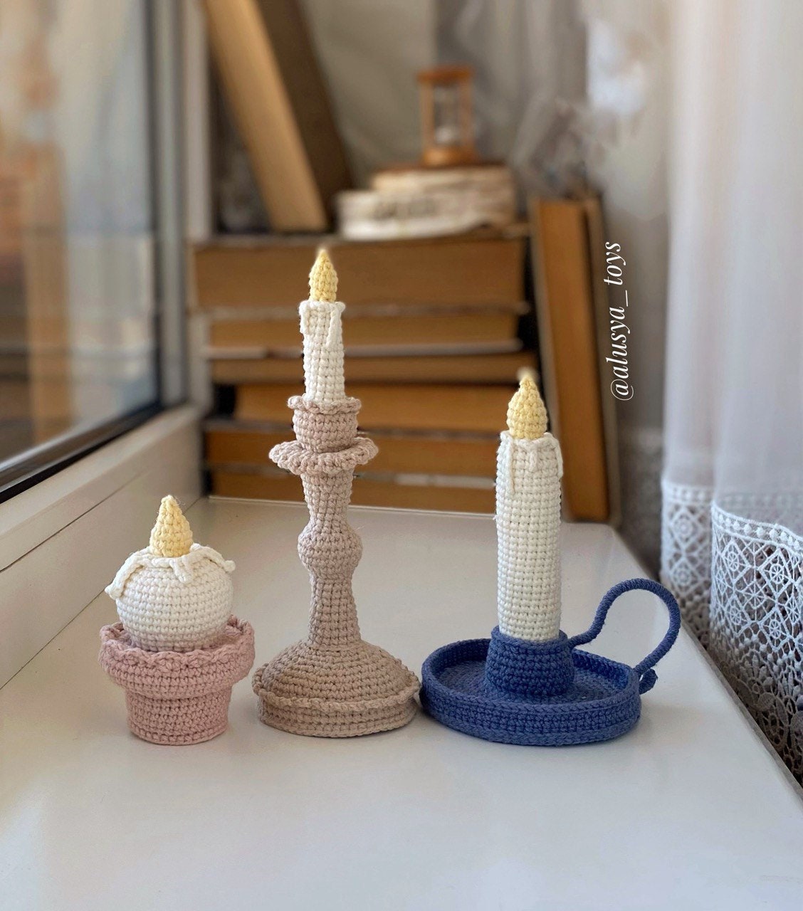 Crochet Pattern Candles - Etsy