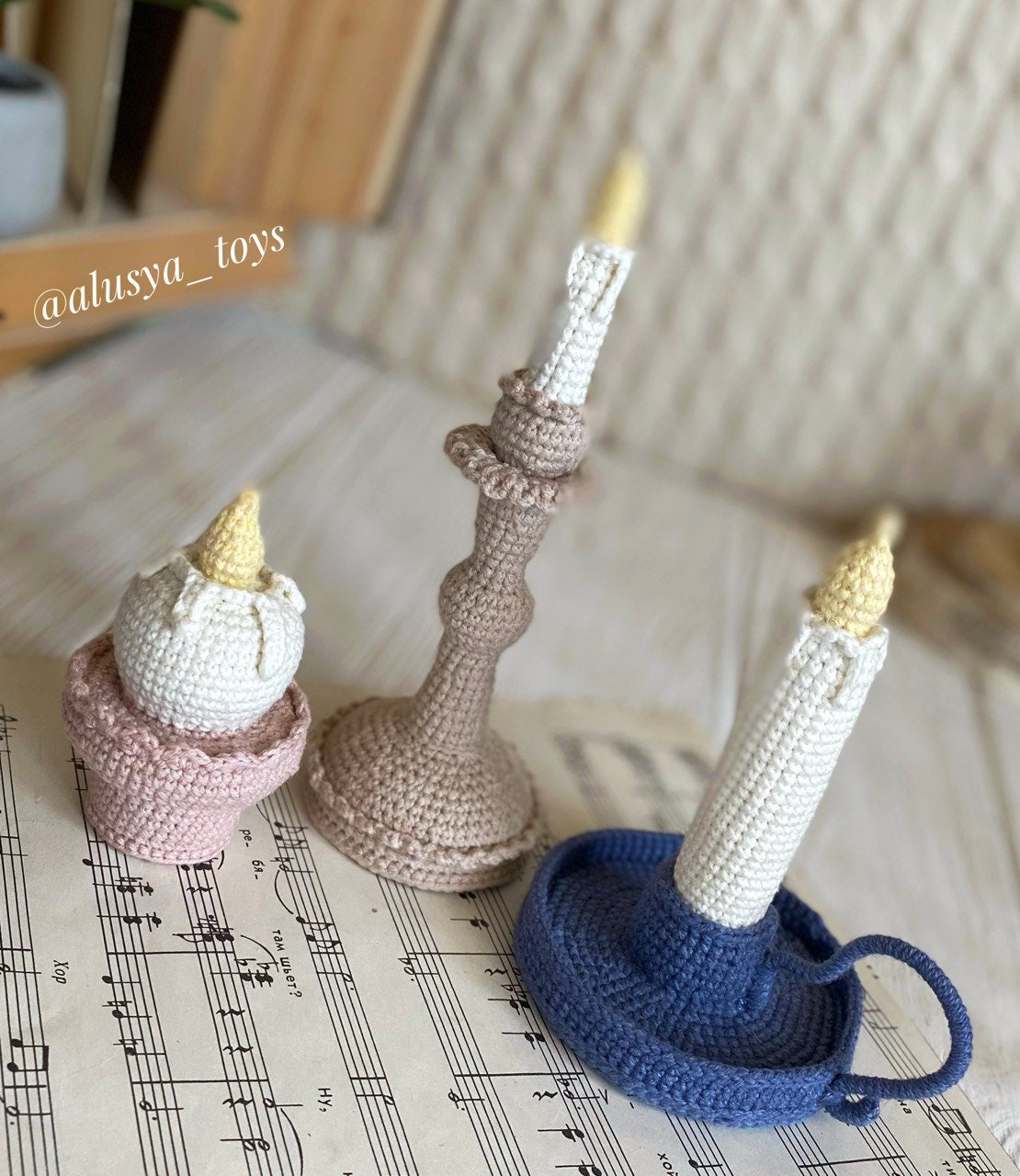 Crochet Pattern Candles - Etsy