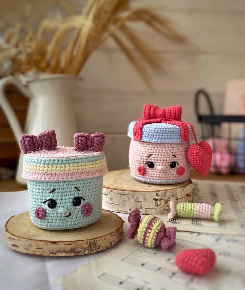 Pattern Crochet Delicious Boxes - Etsy