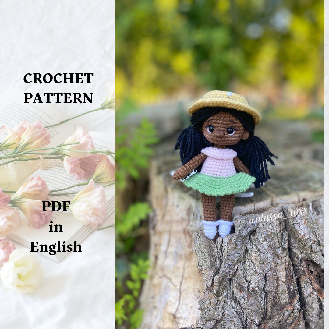 Pattern Crochet Doll Celine - Etsy