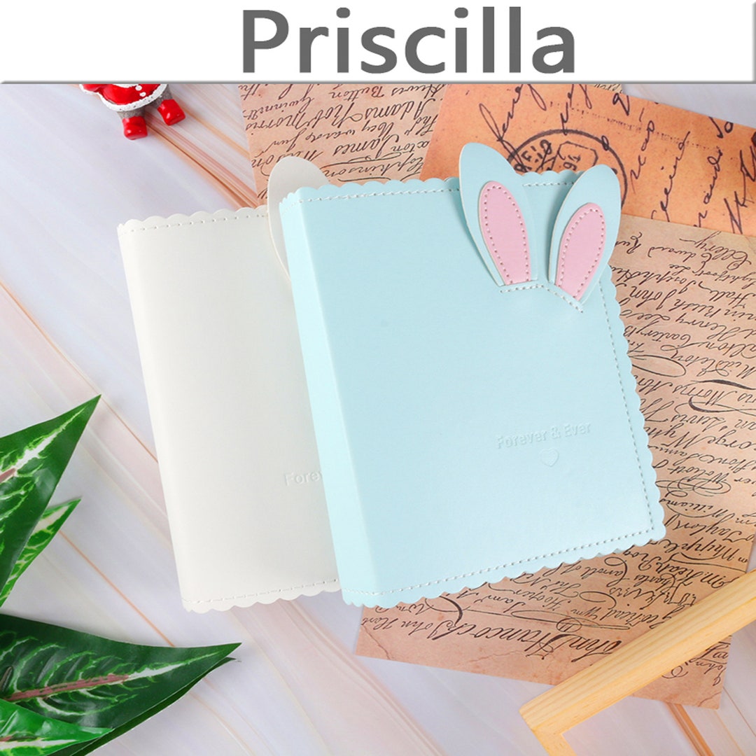 Rabbit Photo Album Leather Photo Storage Book Photocard - Etsy