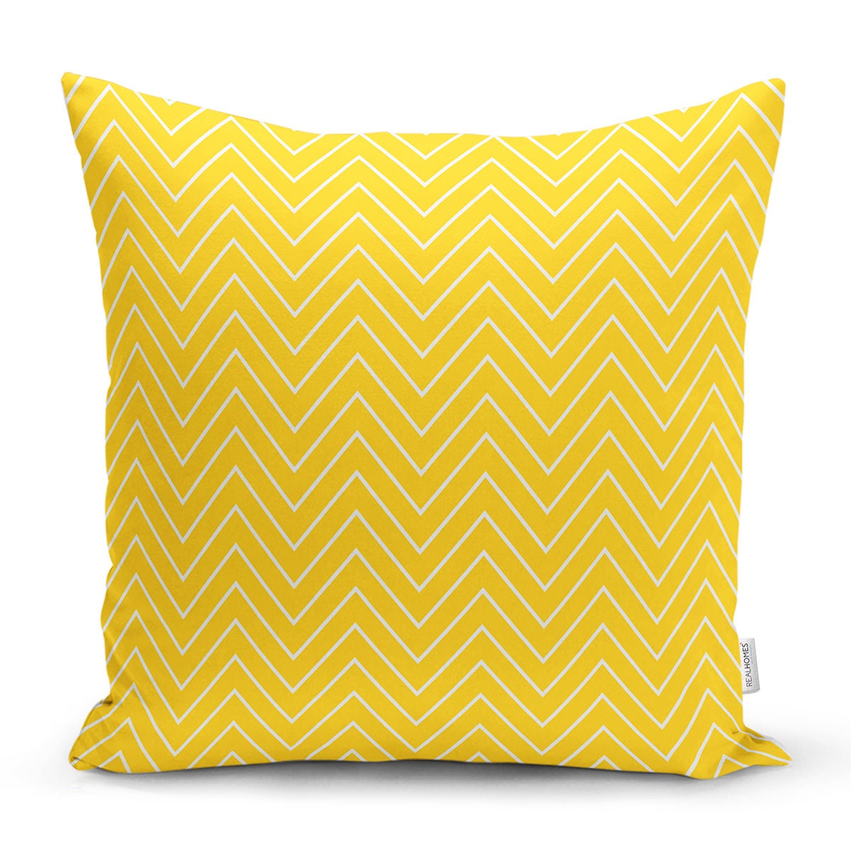Geometric Yellow and Blue Style Modern Cushion Cover,geometric ...