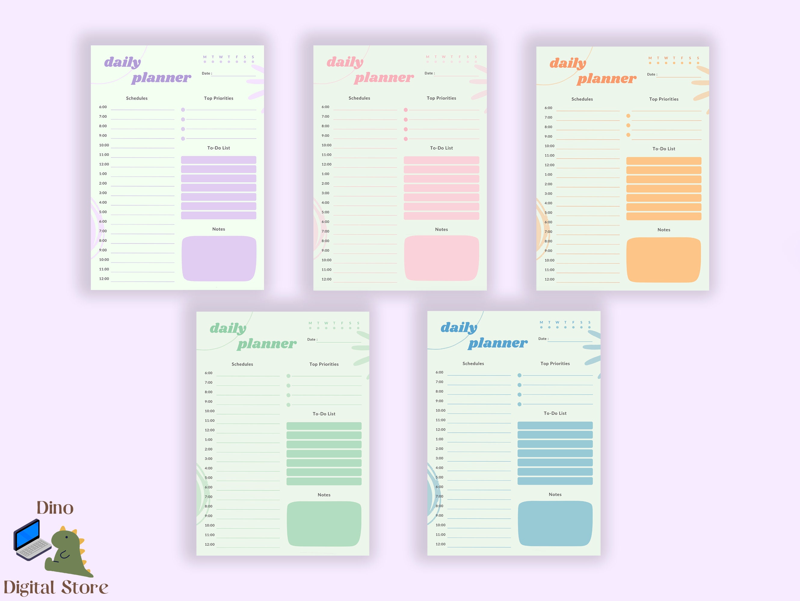 Pastel Printable to Do List — PDF/PNG Task List — A4 Print at Home Task ...