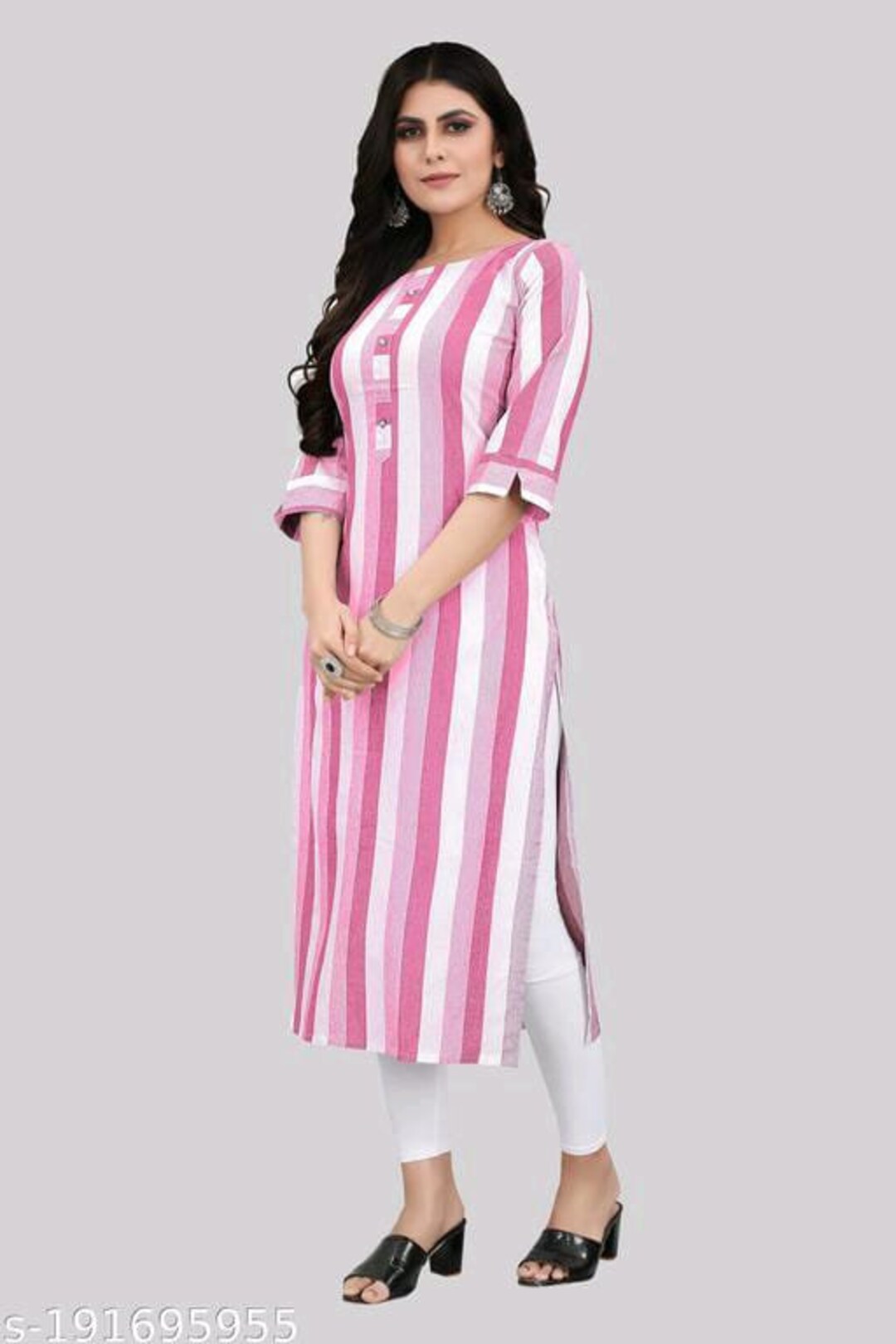 Pure Khadi Cotton Hand Block Printed Straight Kurti Fully Stitched for ...