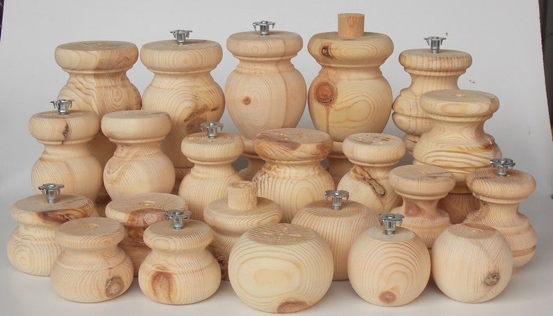 Wooden Pine Foot Replacement Single Furniture Legs Chests - Etsy UK