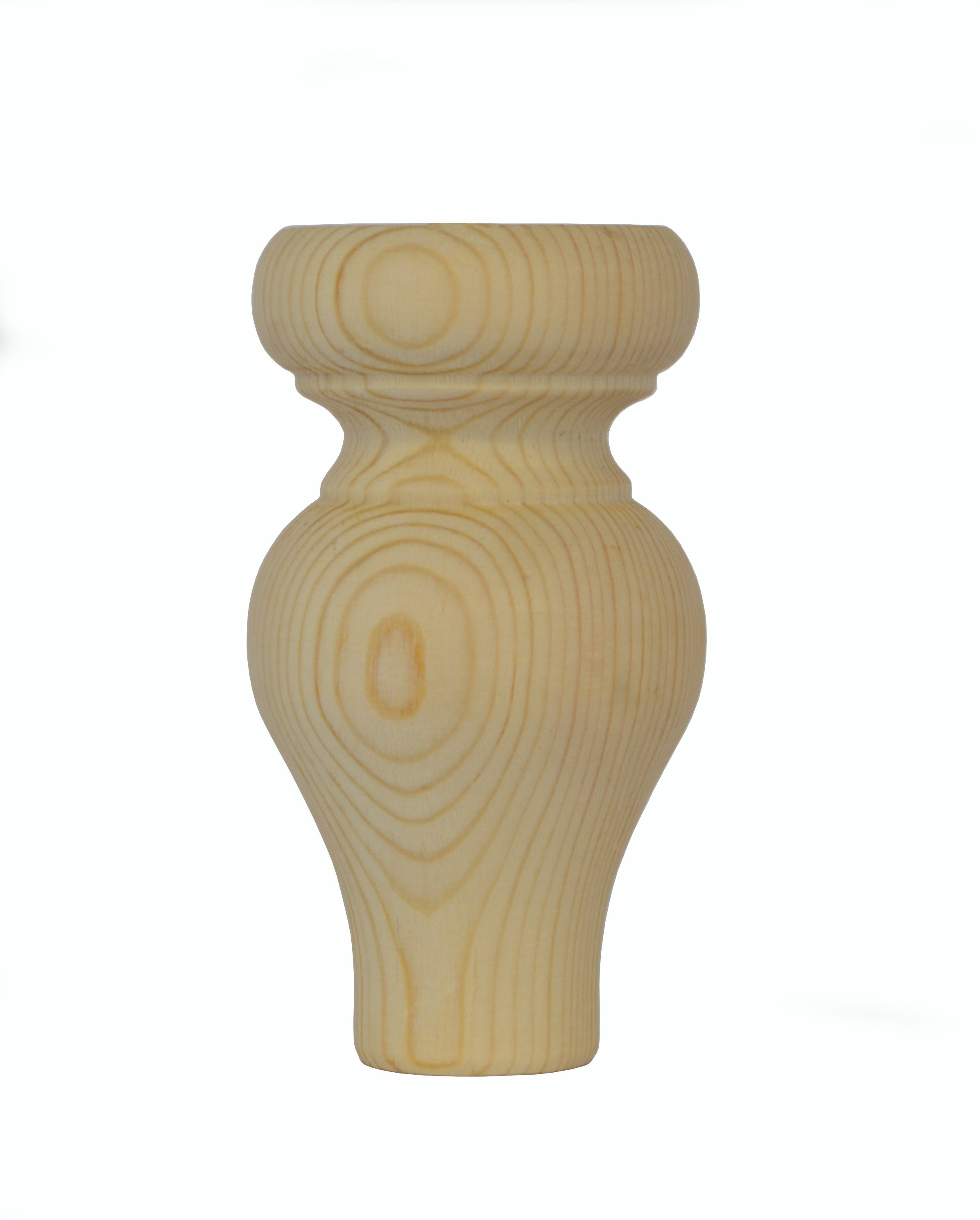 Wooden Pine Foot Replacement Small Tulip Foot 66mm X 120mm | Single ...