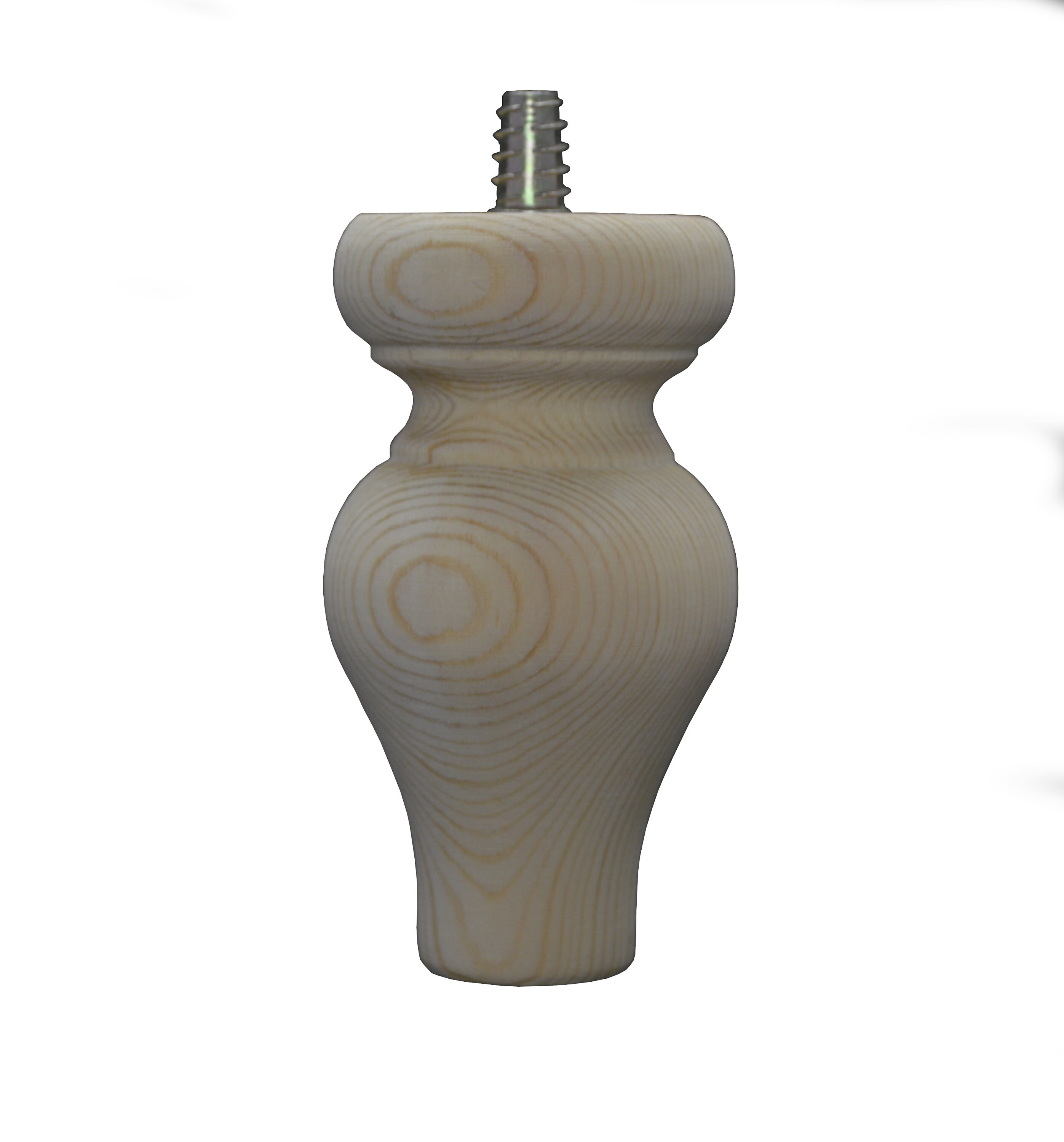 Wooden Pine Foot Replacement Small Tulip Foot 66mm X 120mm | Single ...