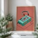 Retro Sony Walkman Poster: 80s Music Lover Wall Art - Etsy