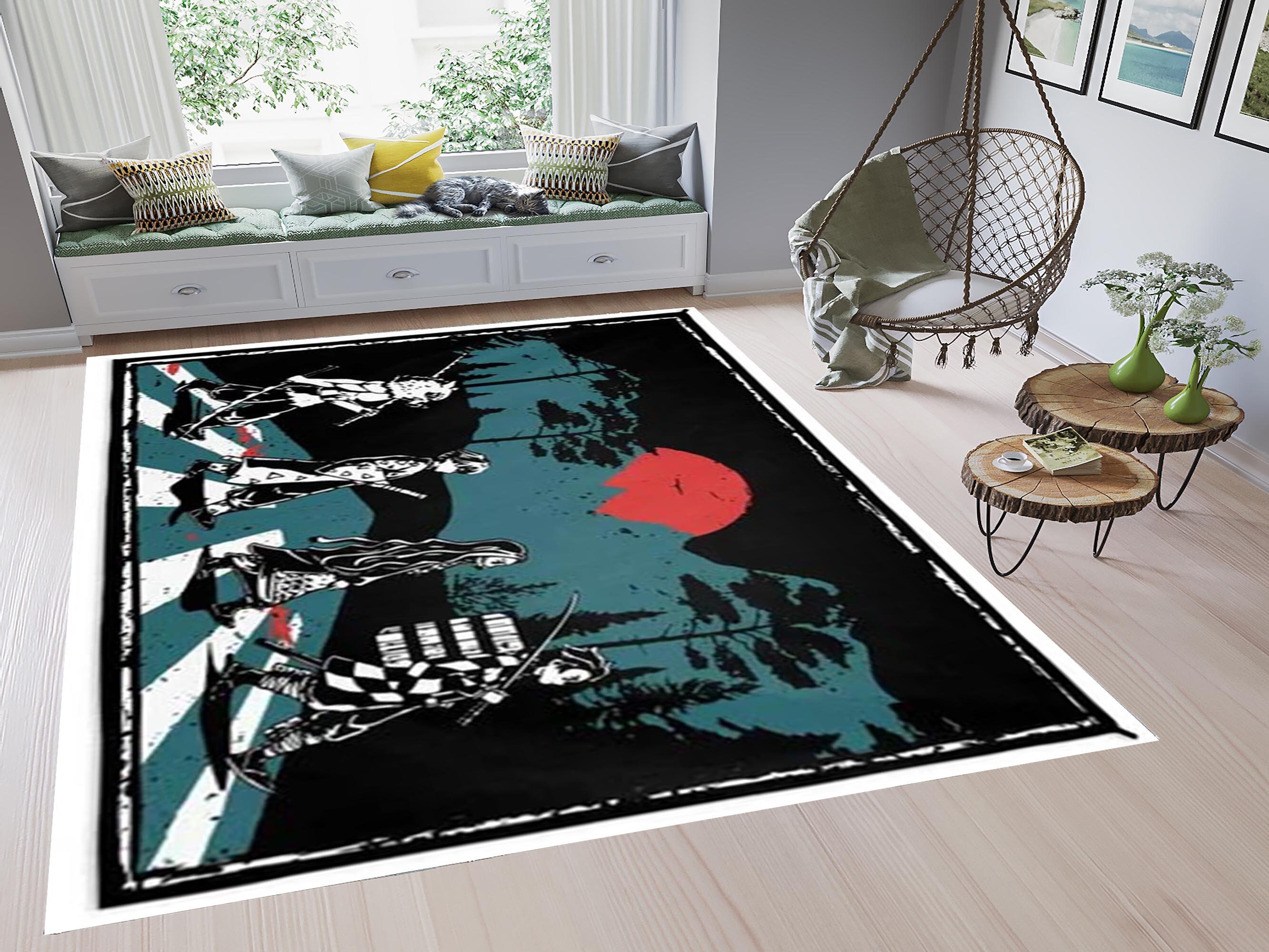 Manga Rugs, Dining Room Rug, Anime Rugs, Accent Rugs, Chenille Rug ...