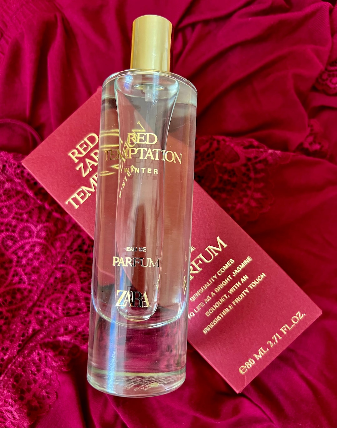 Red Temptation Winter original Perfume Sample - Etsy