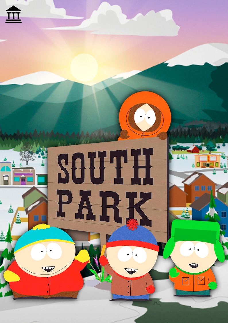 South Park Poster Digital Download Printable Artwork - Etsy