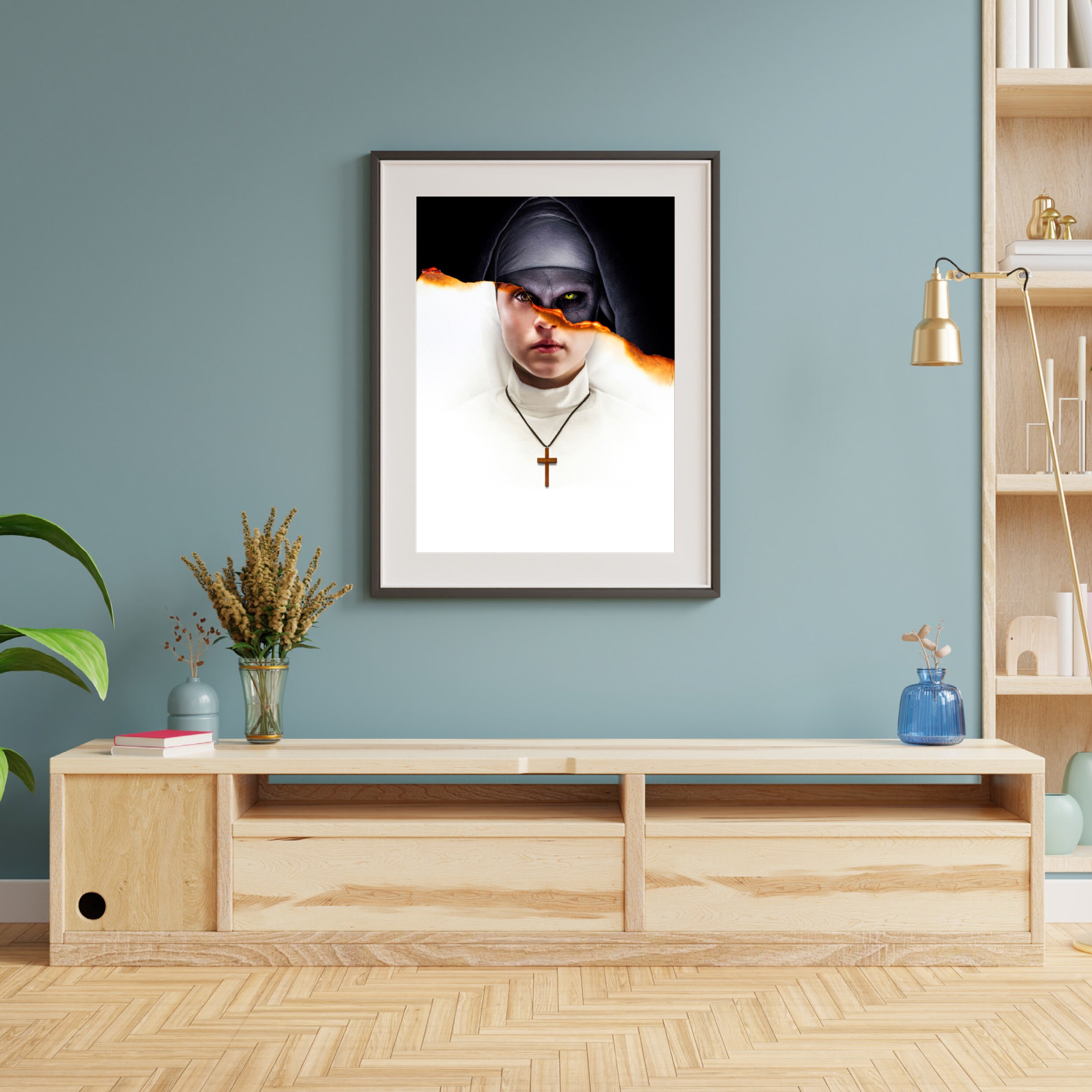 Poster Película The Nun, The Conjuring Series, Valak The Nun, Halloween ...