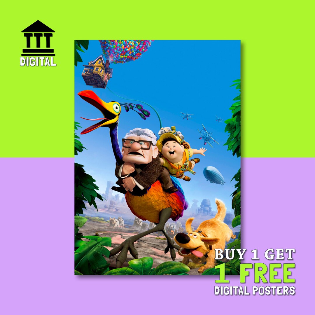 Up Movie Poster Film Poster Design Digital Download Printable - Etsy