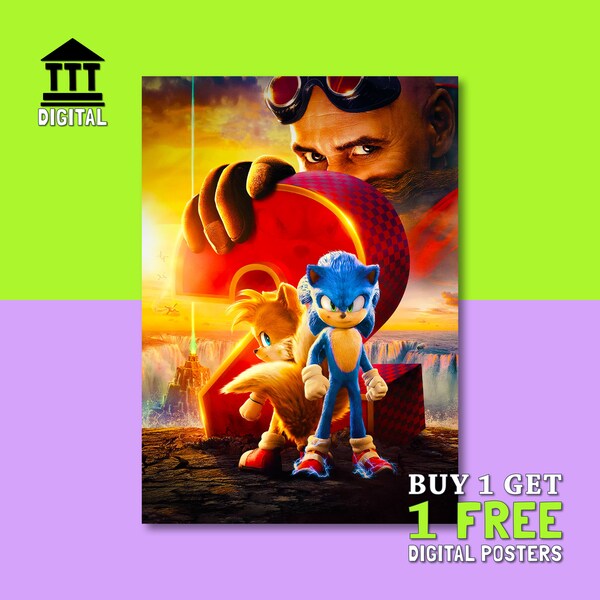 Sonic the Hedgehog Adventure 2 Poster Print - Etsy