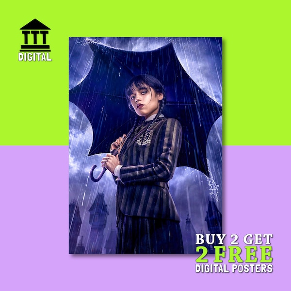 Wednesday Poster Printable - Etsy