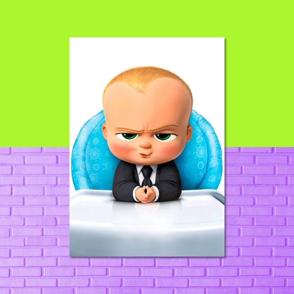 Boss Baby Poster - Etsy