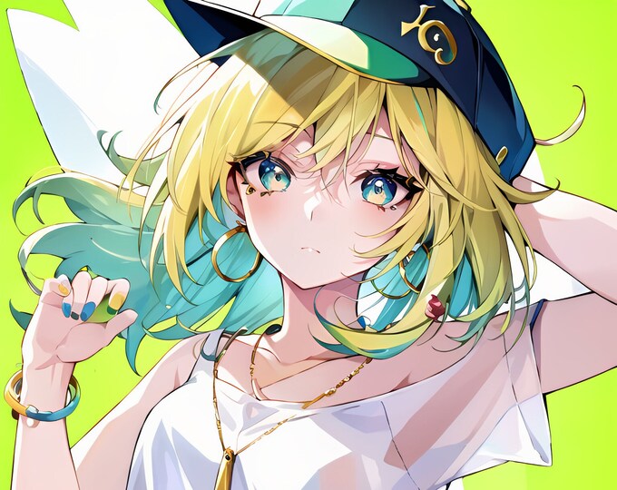 Custom Anime Character Commission: Anime Digital Art, Custom Anime ...
