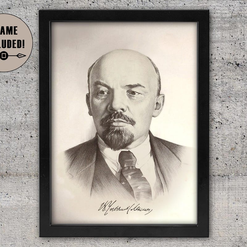 Lenin Poster - Etsy