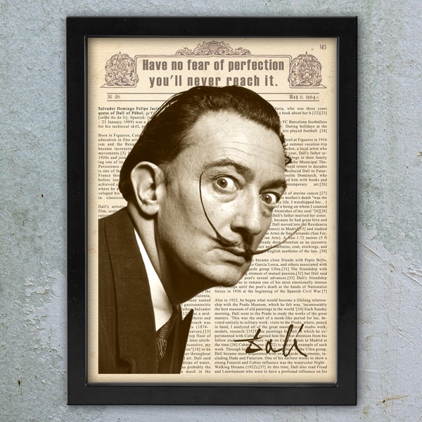 Salvador Dali Quotes - Etsy