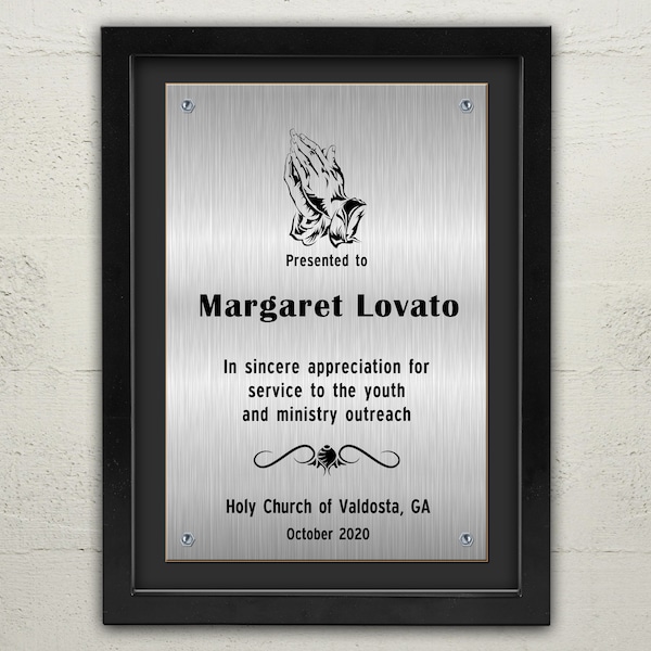 Church Memorial Plaque - Etsy