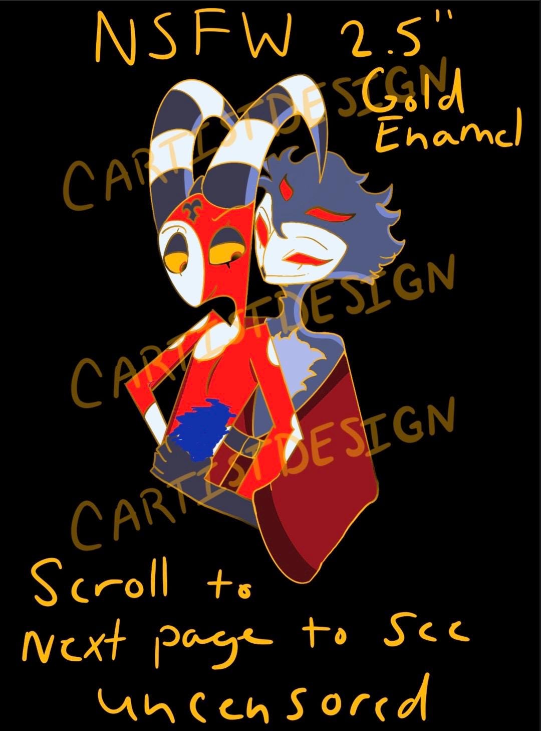 NSFW Pre Order read Desc Helluva Boss Stolitz Stolas Blitz Blitzo ...