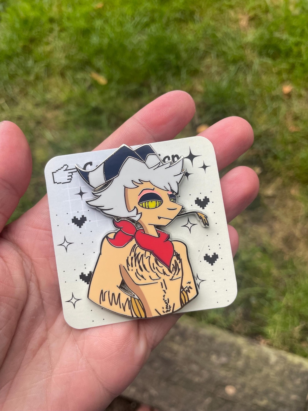 IN STOCK || Striker || Helluva Boss || Pin || Stolas || Blitzo || Blitz ...