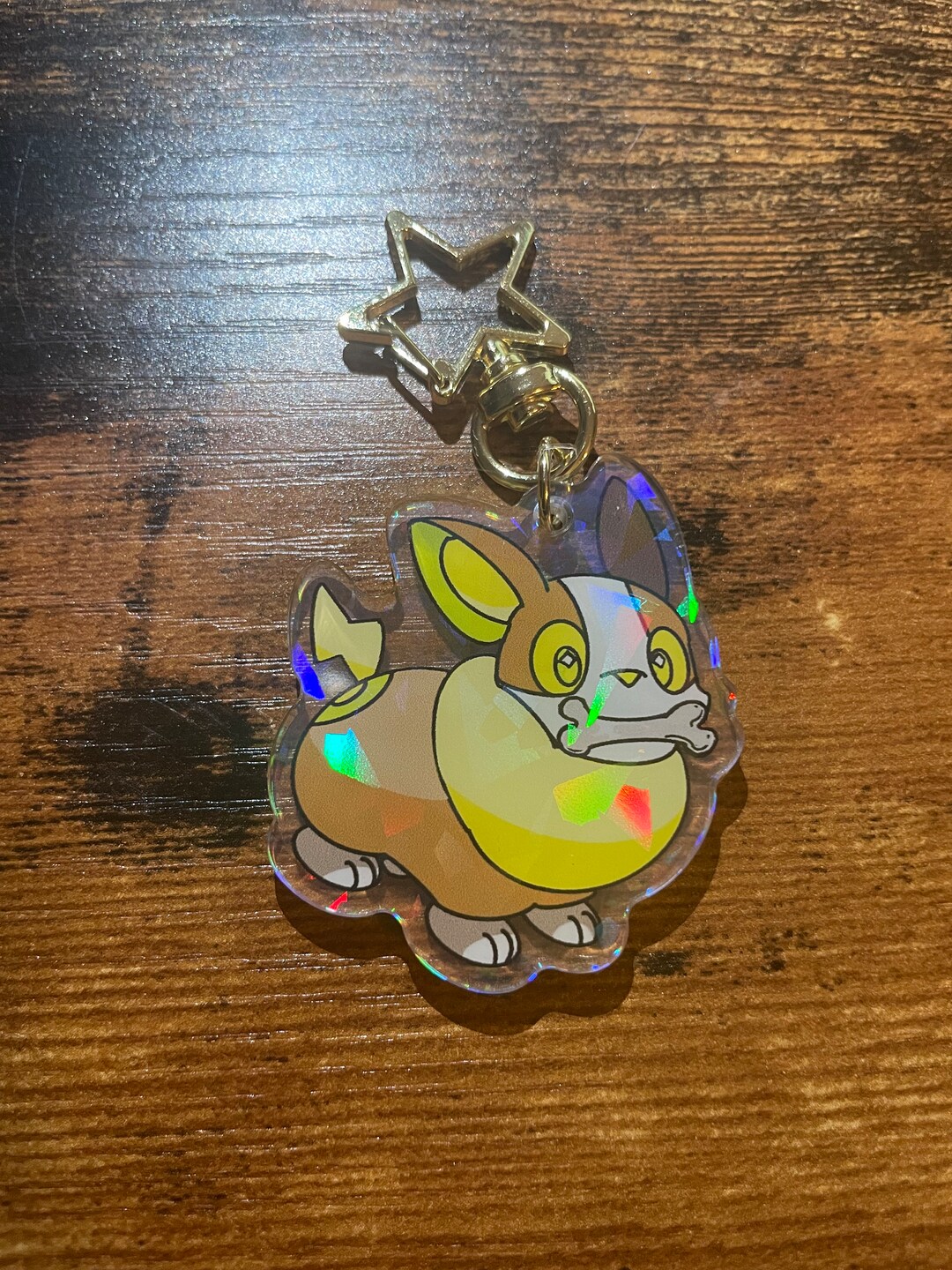 Pokemon Galarian Galar Yamper Keychain Charm - Etsy