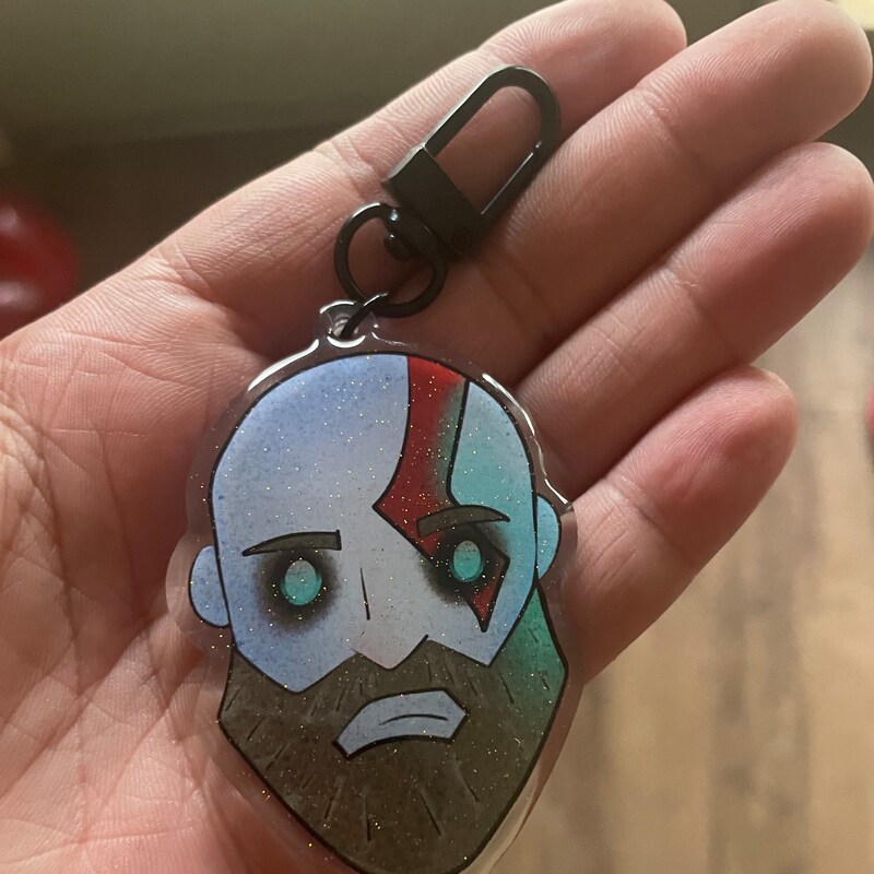 God of War Keychain - Etsy