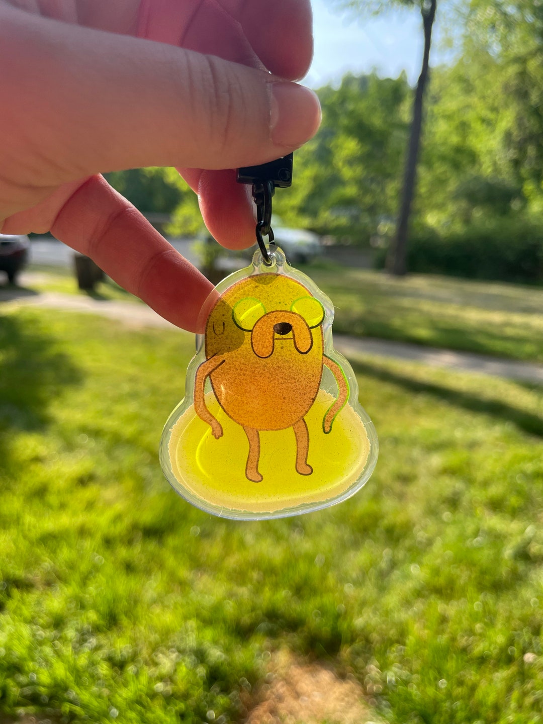 DISCONTINUING SOON || Jake the Dog || Keychain Charm || Adventure Time ...