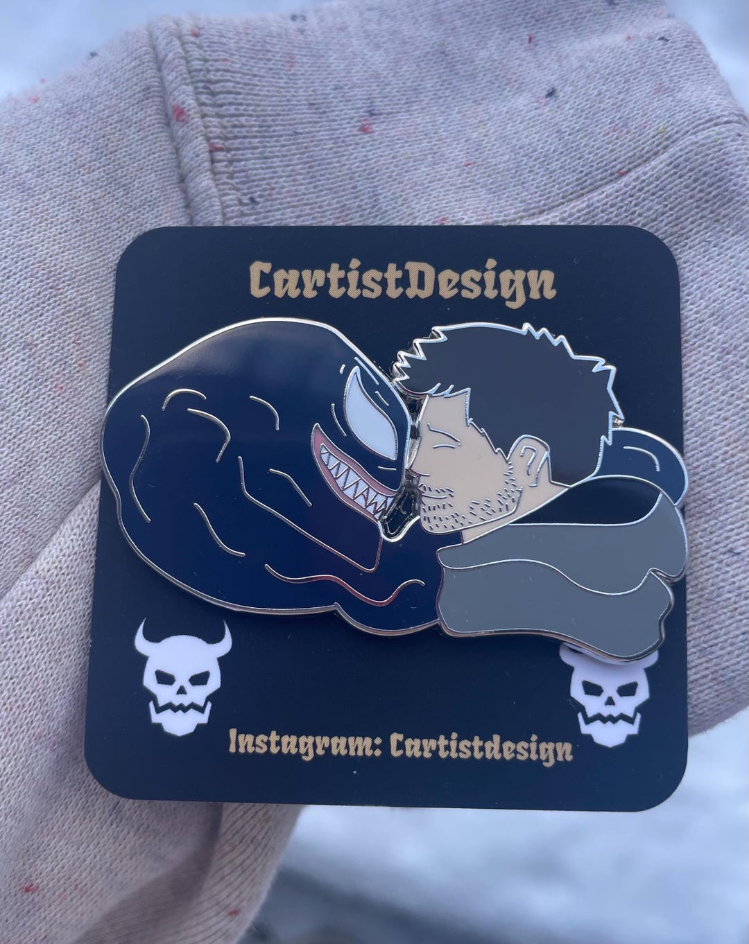 LIMITED STOCK DISCONTINUED Eddie Brock Pin || Venom Pin || Spiderman - Etsy