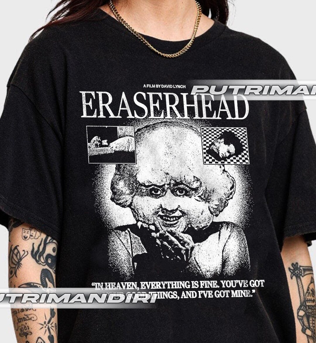 Limited Eraserhead 1977 Horror Movie T-shirt, Gift for Woman and Man ...
