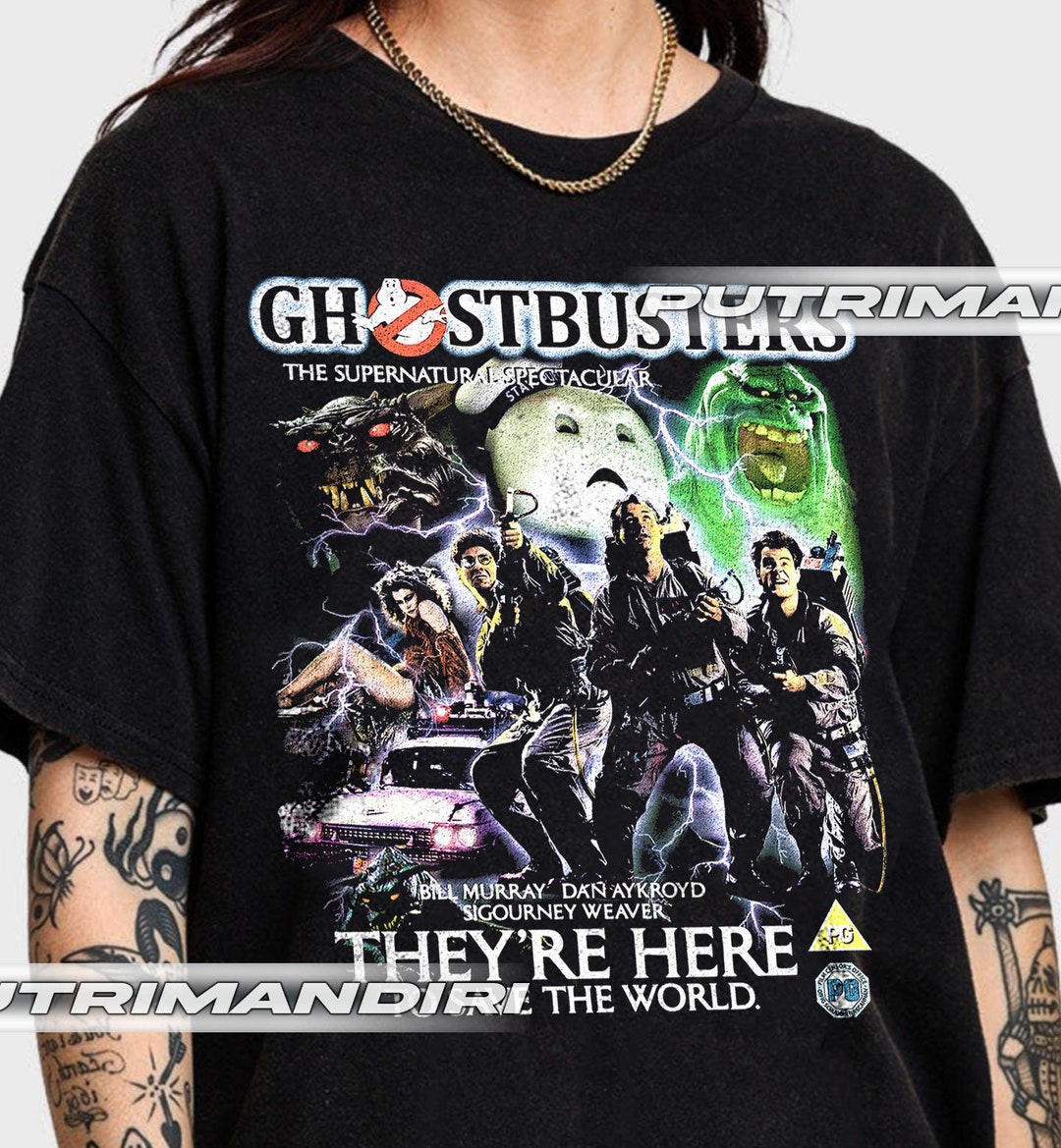 Limited Ghostbuster Movie T-shirt, Halloween Movie T-shirt, Gift for Woman and Man Unisex T ...