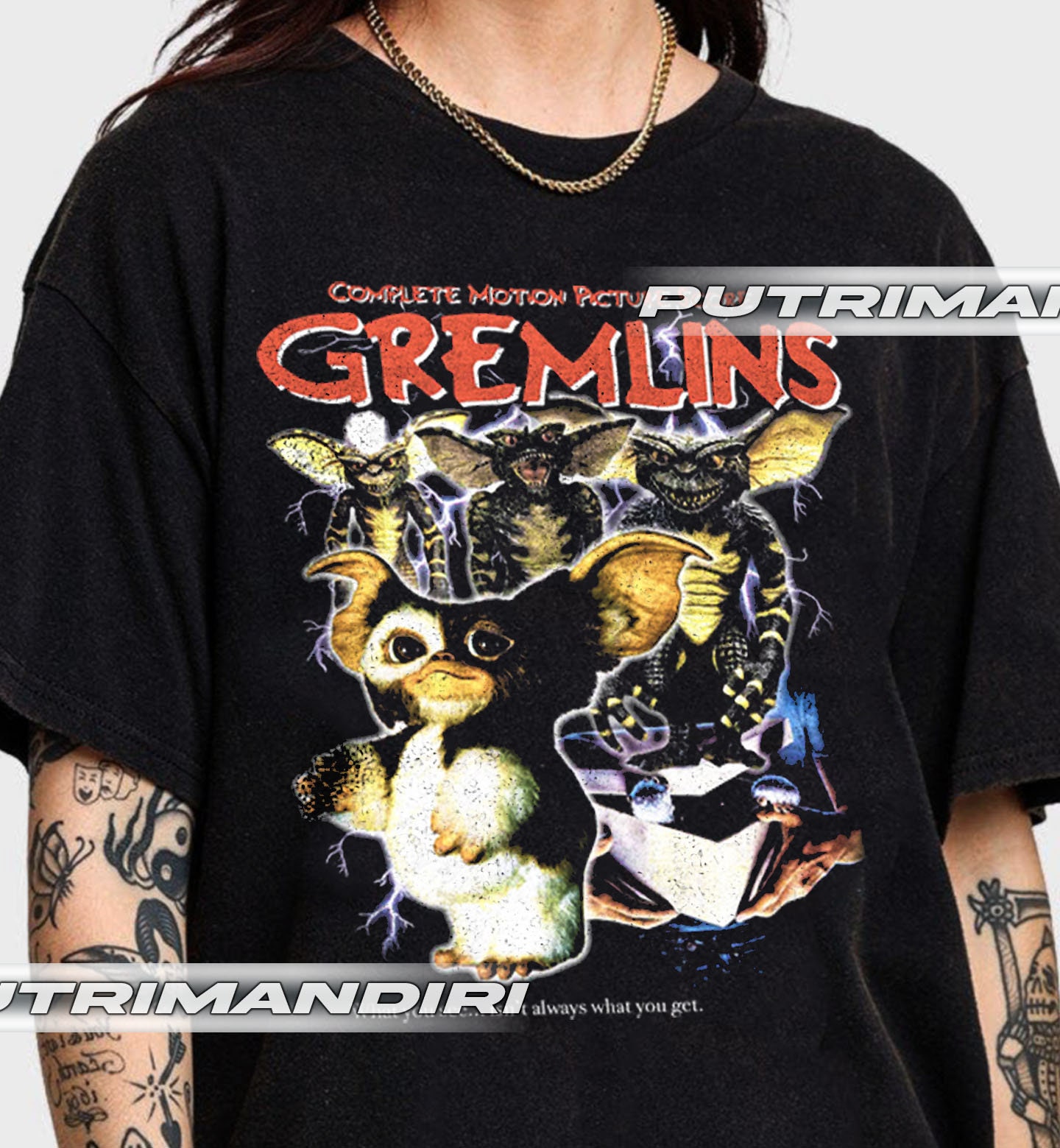 Limited Gremlins Movie T-shirt, Halloween Movie T-shirt, Gift for Woman ...