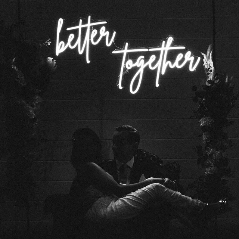 Custom Neon Sign Room Decor Neon Sign Custom Wedding Decor Etsy