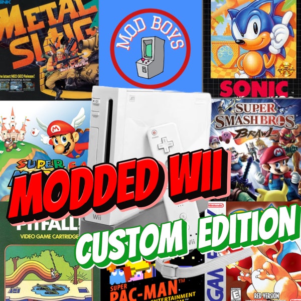 Modded Wii - Etsy