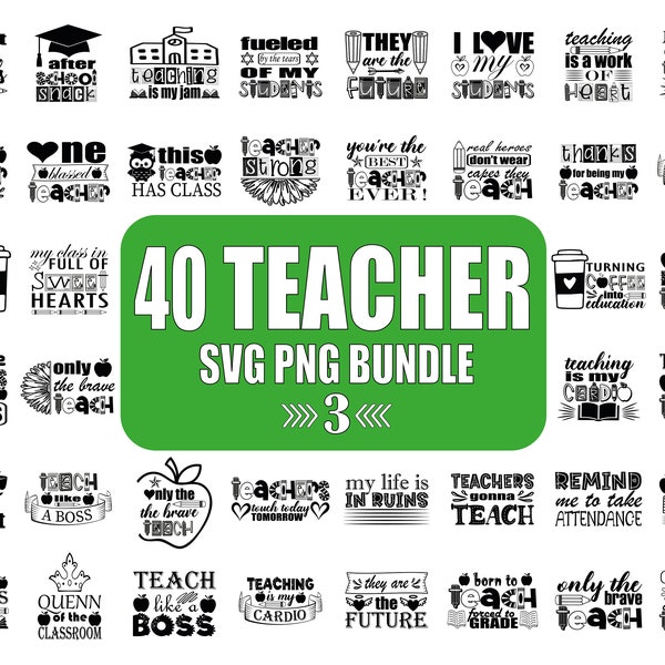 Teacher Tribe Svg - Etsy