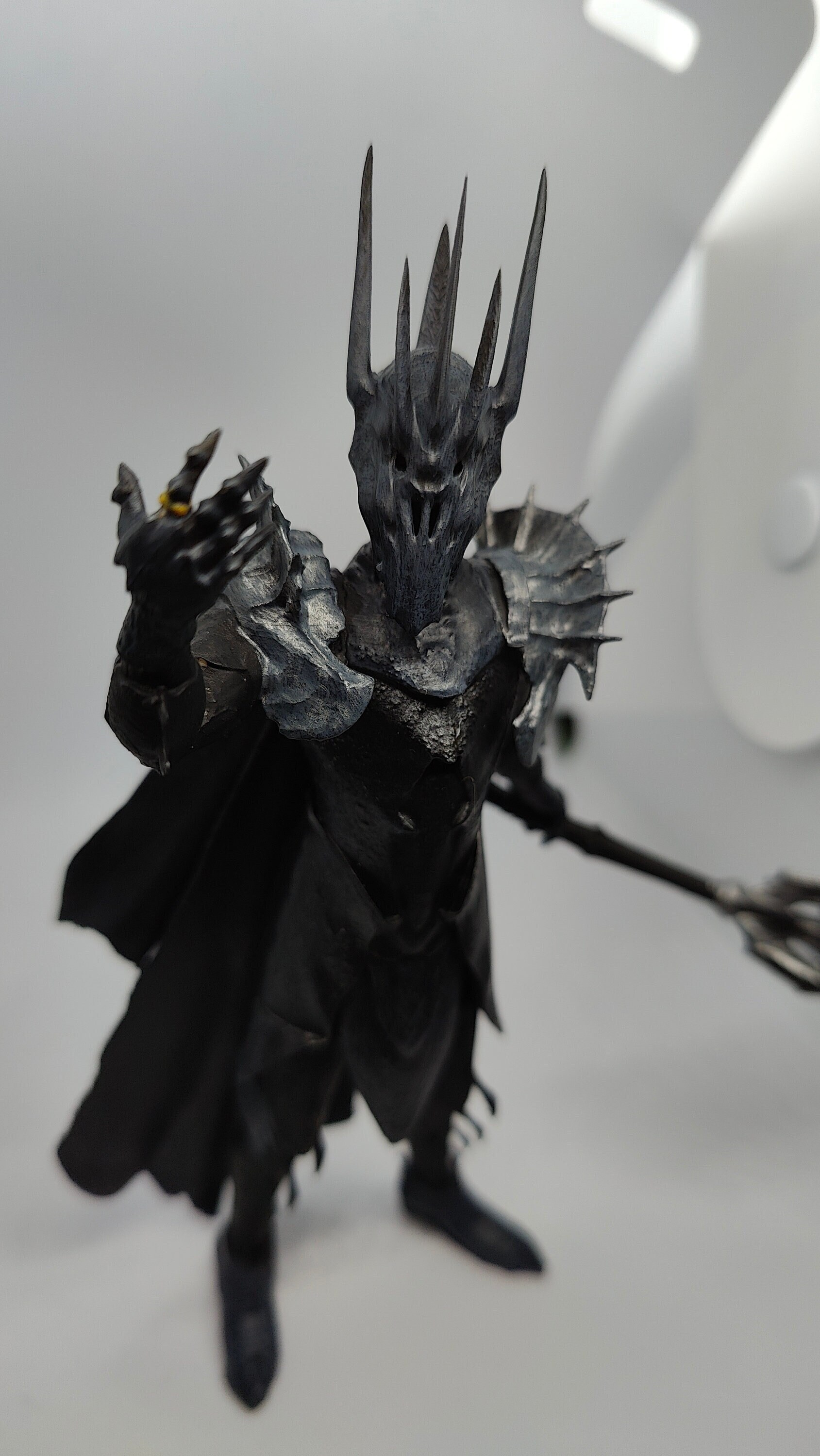 LOTR Sauron 3D Printed and Painted - Etsy