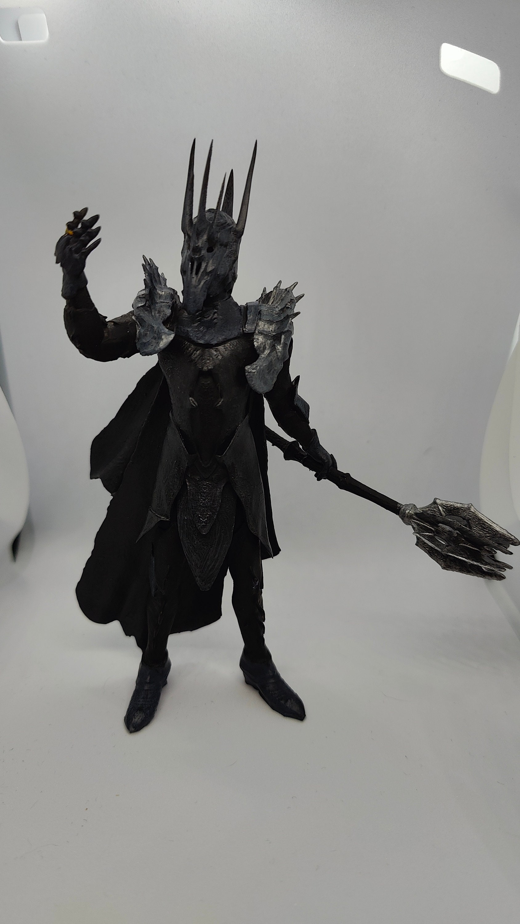 LOTR Sauron 3D Printed and Painted - Etsy