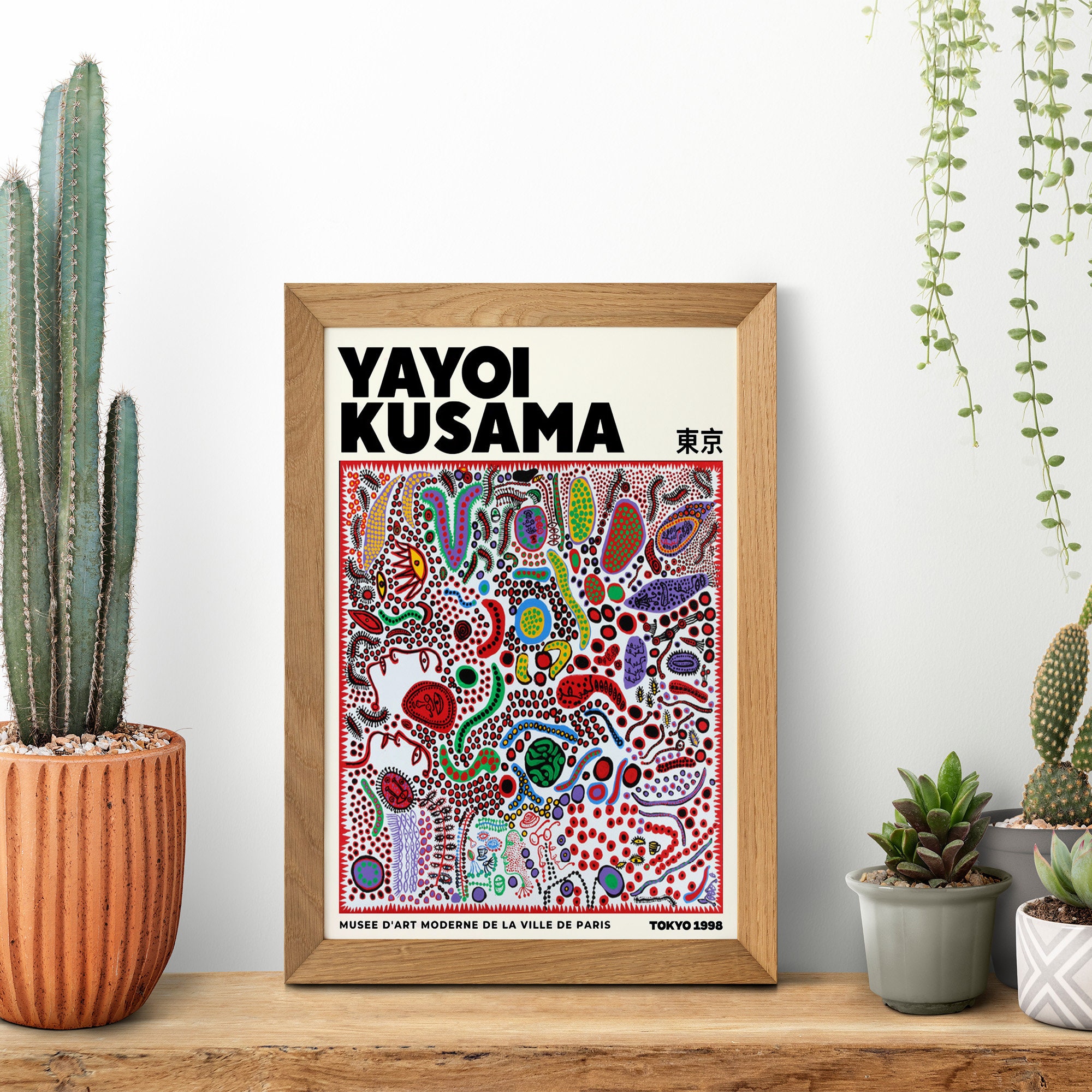 Yayoi Kusama Poster Yayoi Kusama Poster druckbare Wandkunst - Etsy Schweiz