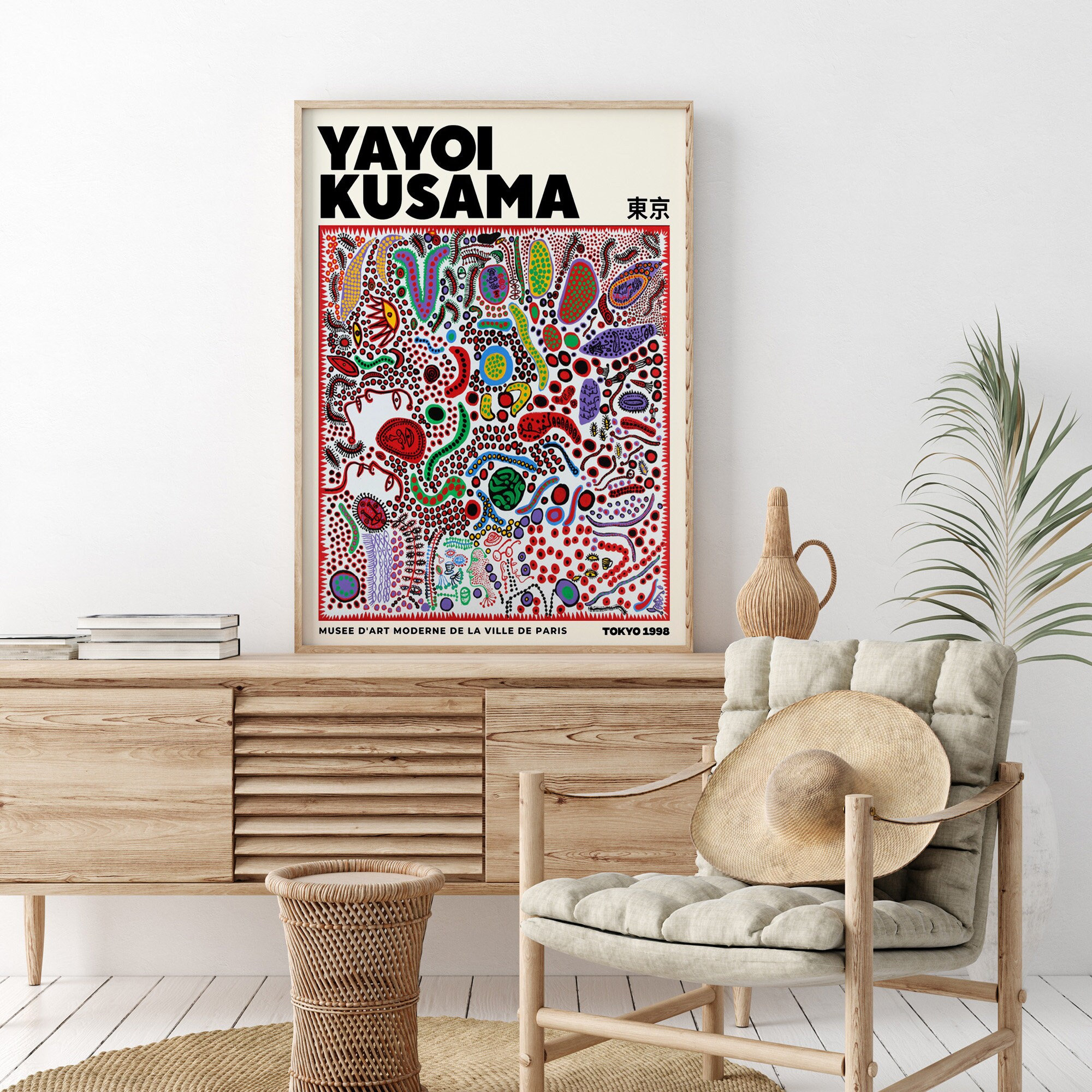 Yayoi Kusama Poster Yayoi Kusama Poster druckbare Wandkunst - Etsy Schweiz