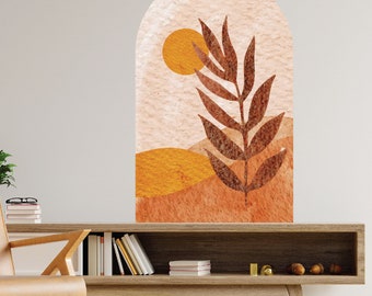 Bed Arch Sticker Boho Wall Decal Interior Decal Bedroom - Etsy