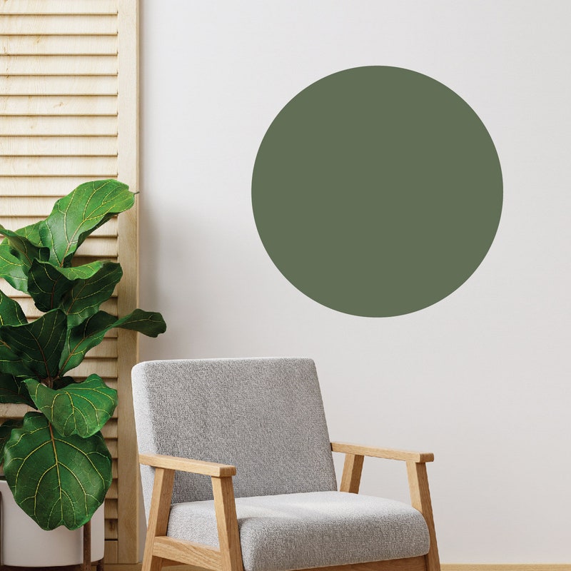 Circle Wall Decals - Etsy