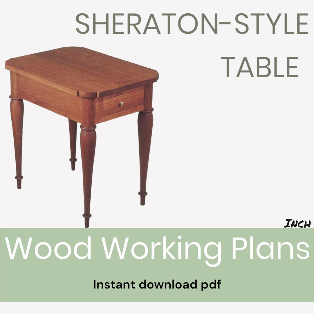 SHERATON-STYLE TABLE - Etsy