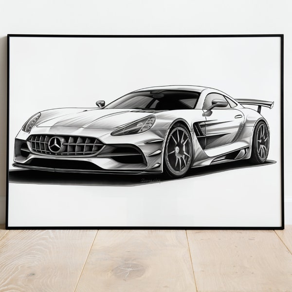 Custom Car Concept Drawing - Etsy