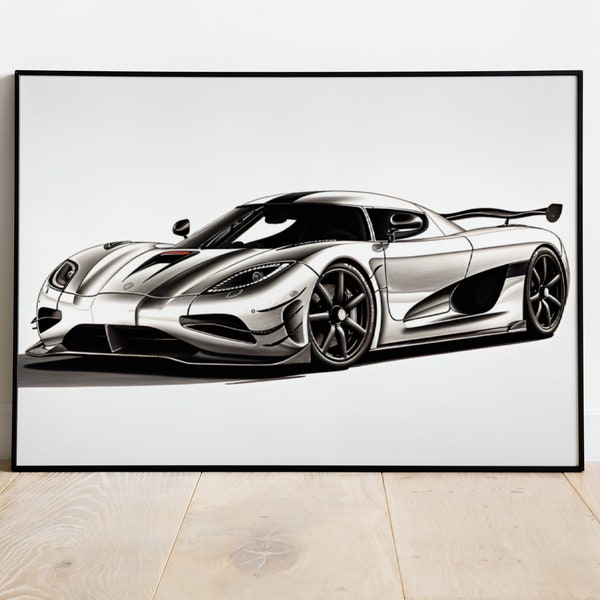 Koenigsegg Poster - Etsy