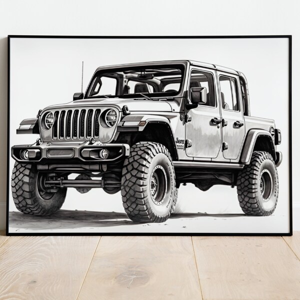 Jeep Poster - Etsy