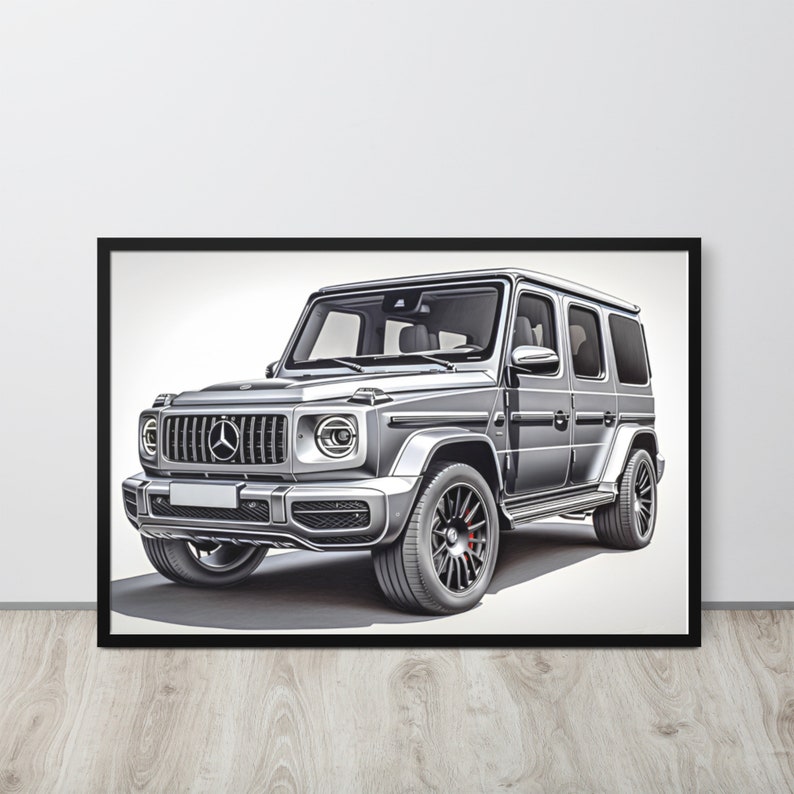 G Wagon AMG Instant Download Digital Image Poster for Mercedes Lover ...