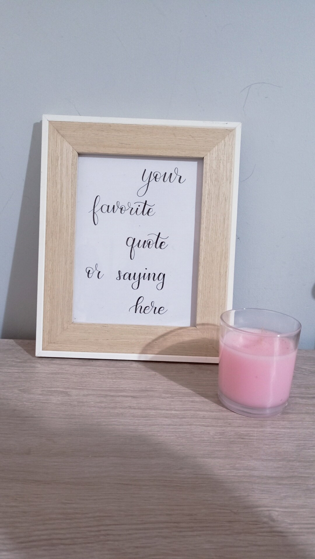 Custom Calligraphy Quote Quote Prints Hand-lettered Prints - Etsy